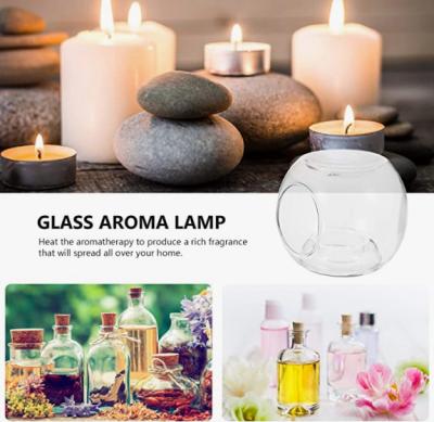Cina Diffusore per aromaterapia con bruciatori a nafta profumati in vetro borosilicato alto da 60 ml in vendita