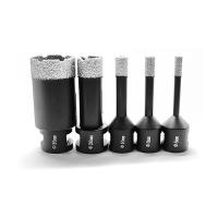 China Stone 40mm Diamond Core Drill Bit Vacuum Brazed for sale