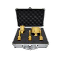 China 5pcs Golden Diamond Drill Core Bit For Marble 6mm 8mm 10mm for sale