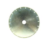 China Silver M14 Electroplated Segment Diamond Saw Blade 1.6mm 1.8mm for sale