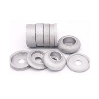 China Silver Profile Diamond Grinding Wheel For Angle Grinder 75mm for sale