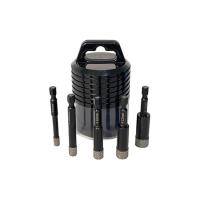 China 45Mn Diamond Hexagonal Shank Diamond Core Drill Bit Set Vacuum Brazed for sale