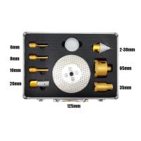China Deyi Hexagonal Aluminium Case Drill Bit Disc Milling Cutter Set for sale