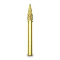 China Deyi 4mm Tip CNC Stone Diamond Engraving Bits Length 60mm for sale