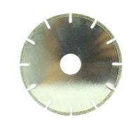 China Silver M14 Electroplated Segment Diamond Saw Blade 1.6mm 1.8mm for sale