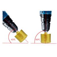 China 5-100mm Triangle Shank Triangle Shank Drill Bit Vacuum Brazed for sale