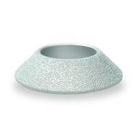 China Silver Profile Diamond Grinding Wheel For Angle Grinder 75mm for sale