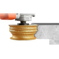 China Deyi Marble Granite 75mm PCD Grinding Wheel Vacuum Brazed for sale