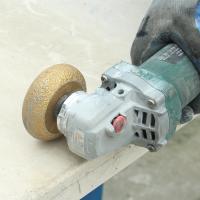 China Vacuum Brazed Grinding Buffing Wheel For Hand Grinder 75mm for sale