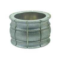 China Artificial Stone Electroplating Diamond Grinding Wheel Dry Use for sale