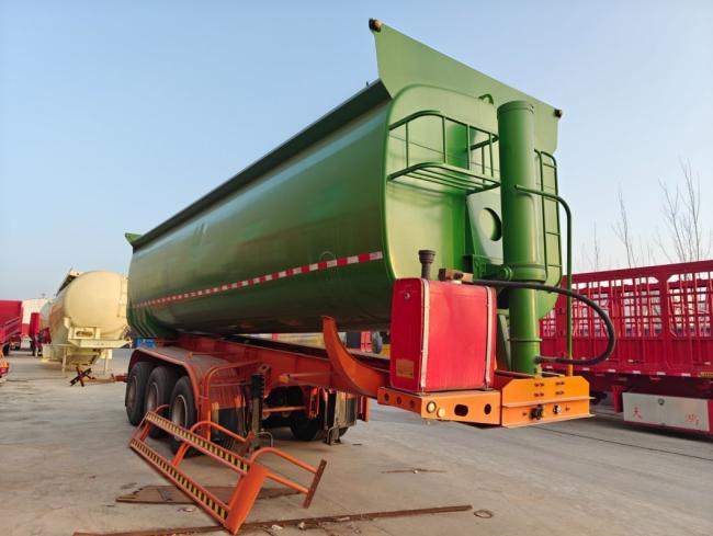 60 Tons 80 Tons Customization Service Steel Plate Axles Dump Semi Trailer Tipper Trailer