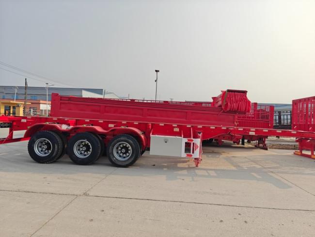 Container 3 Axles 40FT Skeleton Semi Trailer