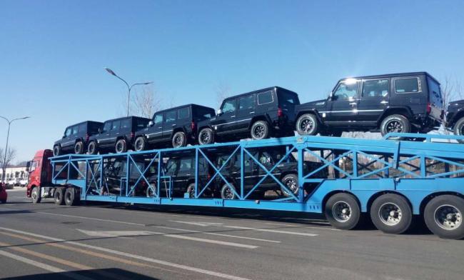 6-12 Units Cdv, MPV, SUV, Hydraulic Van Double Deck Car Carrier Semi Trailer