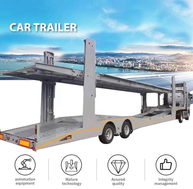 Best Hydraulic Car Carrier Trailer Utility Trailer Car Hauler Trailer for Sale