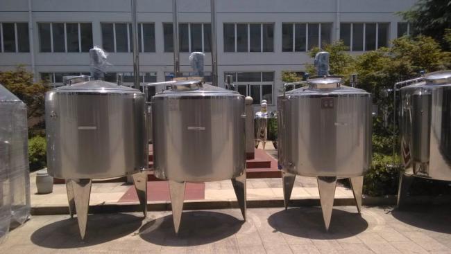 Stainless Steel Jacketed Double Layer Mixing Heating Tank Price