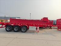 China Customizable Container 3 Axles 40FT Skeleton Semi Trailer with Customized Request for sale