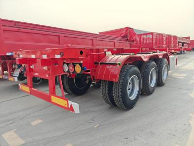 China Customizable Container 3 Axles 40FT Skeleton Semi Trailer with Customized Request for sale