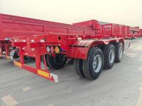 China 20FT Skeleton Container Semi Trailer Customized Request with Customization and 3 Axles for sale