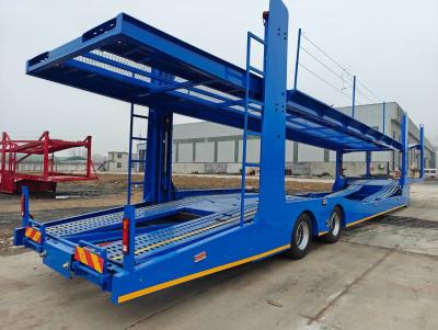 Cina 50 T Peso di carico Auto a letto basso Trasporto semirimorchio per macchine pesanti in vendita