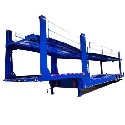 Cina Classe di servizio medio 3 rimorchio per auto a asse camion da trasporto auto inclinante semirimorchio per trasporto in vendita