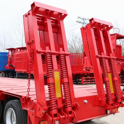 Cina 13000x2500-3000x1650mm Semirimorchio per il trasporto di escavatori Low Loader/Lowbed/Lowboy in vendita