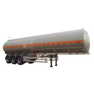 China 3 Axle Oil/ Fuel Tank Trailer Tri-Axle Fuel Tanker Truck One Year After-sales Service for sale