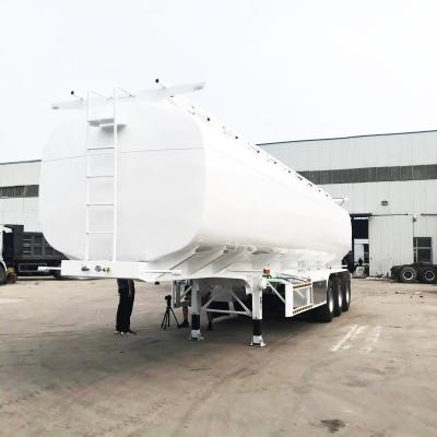 China 3 Axle Oil/ Fuel Tank Trailer Tri-Axle Fuel Tanker Truck One Year After-sales Service for sale
