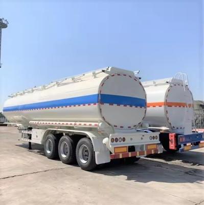 China 3 Axle Oil/ Fuel Tank Trailer Tri-Axle Fuel Tanker Truck One Year After-sales Service for sale