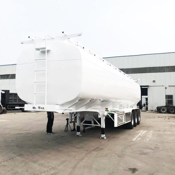 Quality 50T Load Capacity 3 Axles Aluminum Tanker Trailer for Fuel /Oil/Diesel Transport for sale