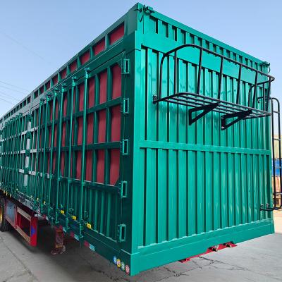 Cina 60 tonnellate di recinzione pesante camion carico rimorchi con 13000*2500*3250 mm di parete laterale di caduta in vendita