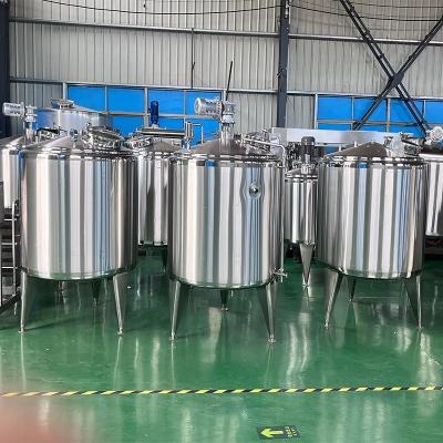 Cina 304 316 Ss Serbatoio di miscelazione per miscelatori in acciaio inossidabile Pressione nominale di funzionamento continuo in vendita