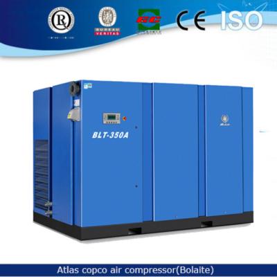 China 250kw 350hp 8bar Atlas Copco Bolaite good screw air compressor for power plant for sale