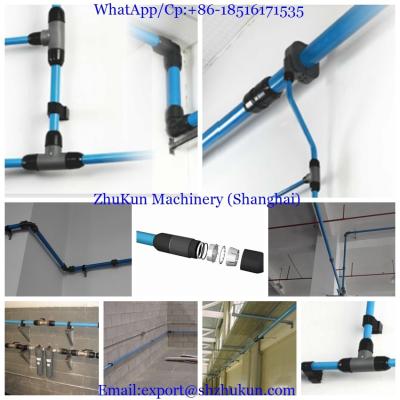 China 30 years using life Aluminium compressed air pipe tube for industry DN150 for sale