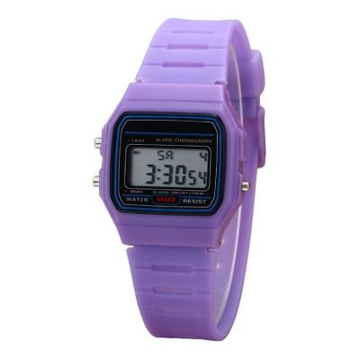 Cina l'orologio del silicone dell'OEM di 36mm dell'orologio 24cm del quarzo delle donne porpora del Giappone Movt in vendita