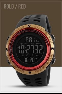 Cina Acqua 3ATM resistente tutto l'orologio di plastica del quarzo dell'affissione a cristalli liquidi dell'orologio 48mm del quarzo in vendita
