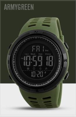 Cina Acqua 3ATM resistente tutto l'orologio di plastica del quarzo dell'affissione a cristalli liquidi dell'orologio 48mm del quarzo in vendita