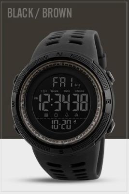 Cina Acqua 3ATM resistente tutto l'orologio di plastica del quarzo dell'affissione a cristalli liquidi dell'orologio 48mm del quarzo in vendita