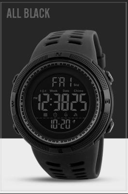 Cina Acqua 3ATM resistente tutto l'orologio di plastica del quarzo dell'affissione a cristalli liquidi dell'orologio 48mm del quarzo in vendita