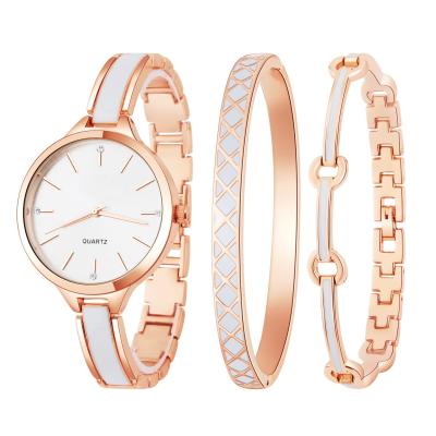 Cina Il regalo dell'orologio di Rosegold 18cm ha messo orologio di S delle signore Diamond Women ' ed il regalo del braccialetto ha messo 3ATM in vendita