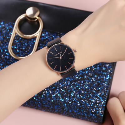 Cina Orologi neri della cinghia di cuoio dell'orologio 5BAR di analogo di 5ATM 36mm per le signore in vendita