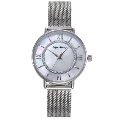 Cina Orologio Mesh Strap del quadrante di zazzera dell'orologio 18mm di quarzo analogico delle signore 3ATM in vendita
