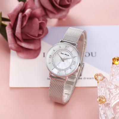 Cina Orologio Mesh Strap del quadrante di zazzera dell'orologio 18mm di quarzo analogico delle signore 3ATM in vendita
