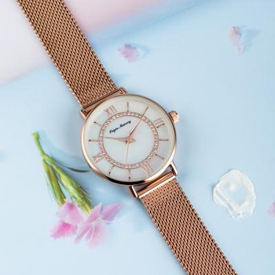 Cina Orologio Mesh Strap del quadrante di zazzera dell'orologio 18mm di quarzo analogico delle signore 3ATM in vendita