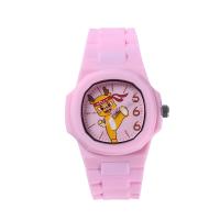 China Custom Patterns Silicone Quartz Watch Waterproof Children Batch for sale