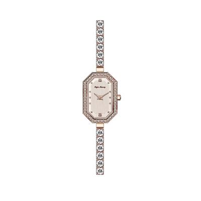 Cina orologio del braccialetto di politopo dell'orologio delle donne del quarzo di acciaio inossidabile di 19mm * di 34 con il grande zircone in vendita