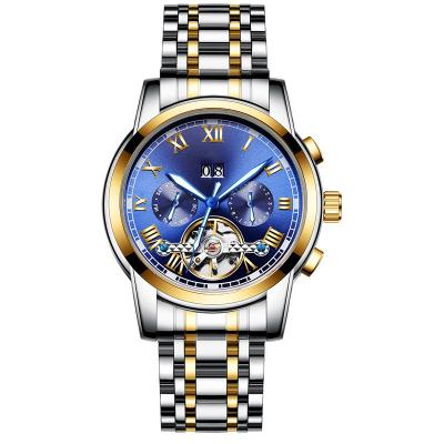 Cina SS Strap 40mm Automatic Mechanical Watch 3BAR Multi Function With Calendar in vendita