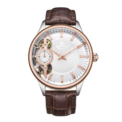 Cina Japanese Movement Men'S 46mm Alloy Quartz Watch Hollowed Out in vendita