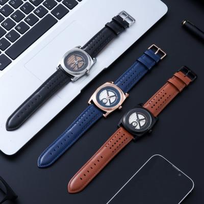 Cina progettazione su misura impermeabile dell'orologio 3ATM del quarzo degli uomini di 6P28 42mm in vendita