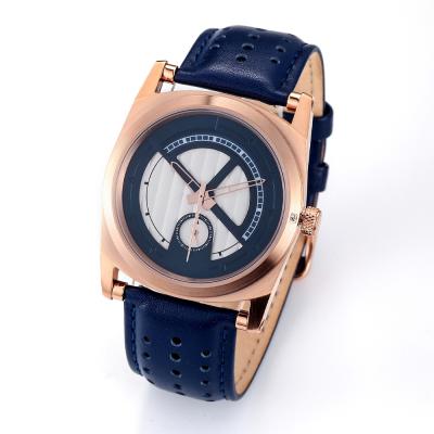 Cina progettazione su misura impermeabile dell'orologio 3ATM del quarzo degli uomini di 6P28 42mm in vendita