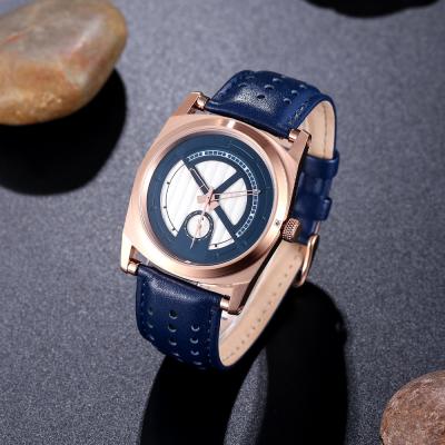 Cina progettazione su misura impermeabile dell'orologio 3ATM del quarzo degli uomini di 6P28 42mm in vendita